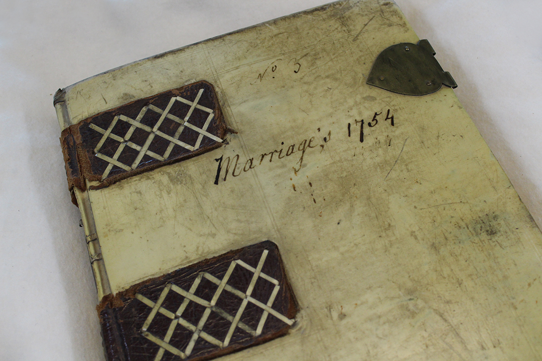 Document of the Month, October 2018: Marriage of Captain James Cook and ...